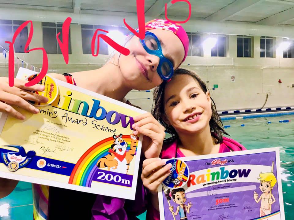 Swimming Certificate and Badge System in England